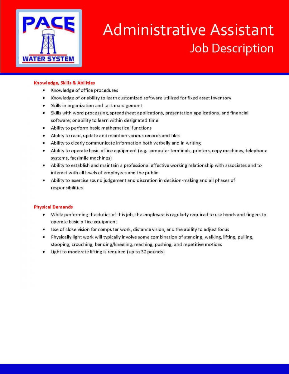 Career Opportunities | Pace Water System, Inc.